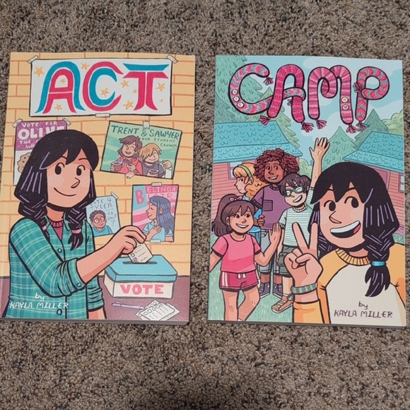 Other | Kayla Miller Graphic Novels Act Camp | Poshmark